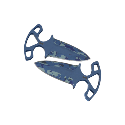 Shadow Daggers | Bright Water (Well-Worn) | DEDÉ SKINS